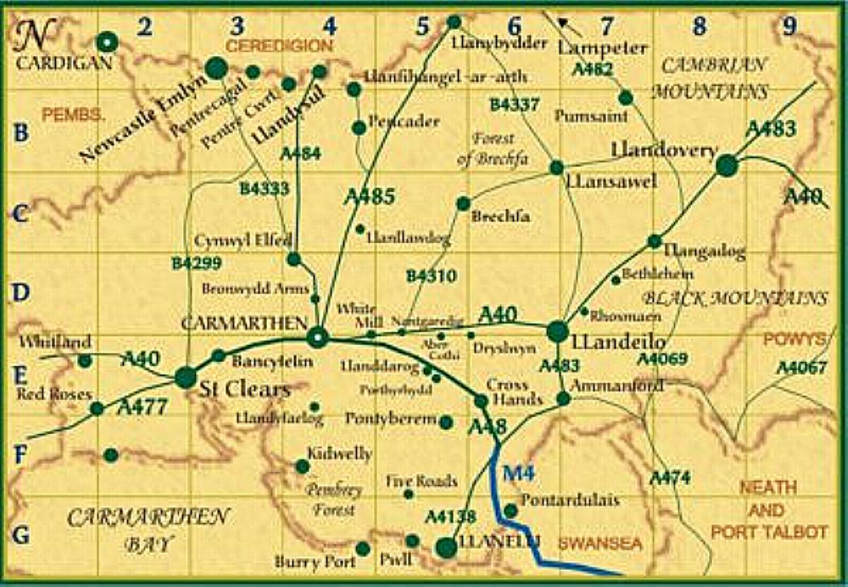 Carmarthenshire - Fishing Guide Wales 2023