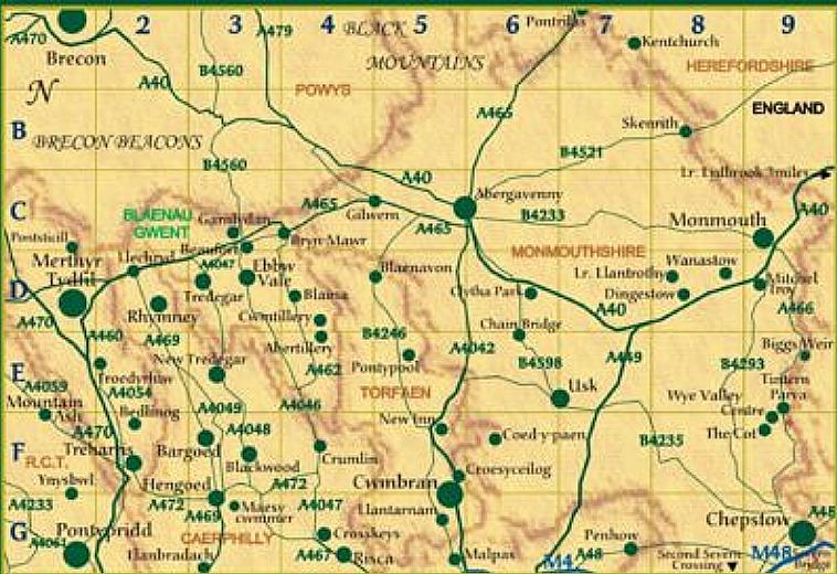 Blaenau Gwent - Fishing Guide Wales